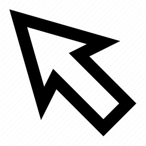Arrow Cursor Mouse Navigational Over Pointing Icon