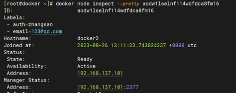 Docker Swarm 节点维护 腾讯云开发者社区 腾讯云