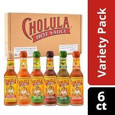 New Cholula Hot Sauce Variety Pack 6 X 150ml