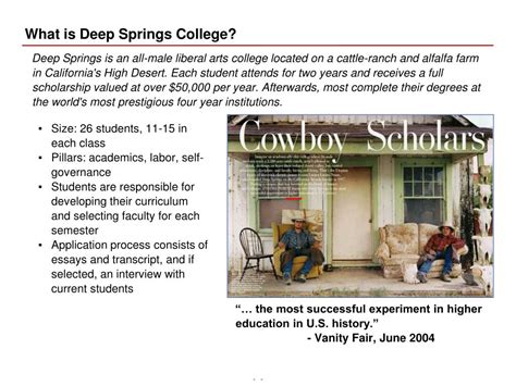 Ppt Telluride Association College Opportunities And Beyond