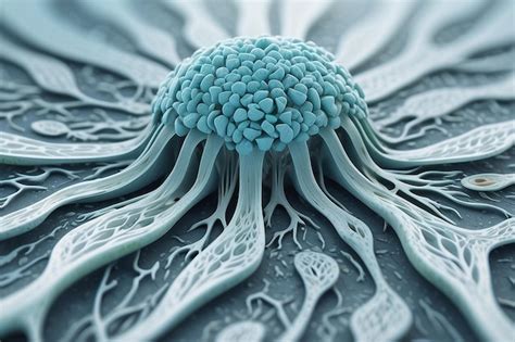 Premium Photo Restored And Healthy Scalp Under The Microscope The