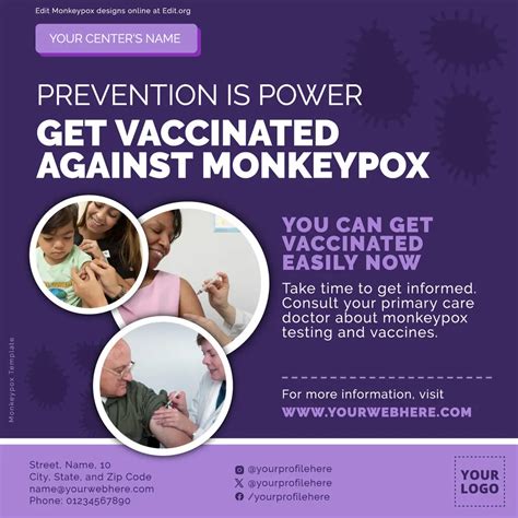 Free Monkeypox Infographic Templates
