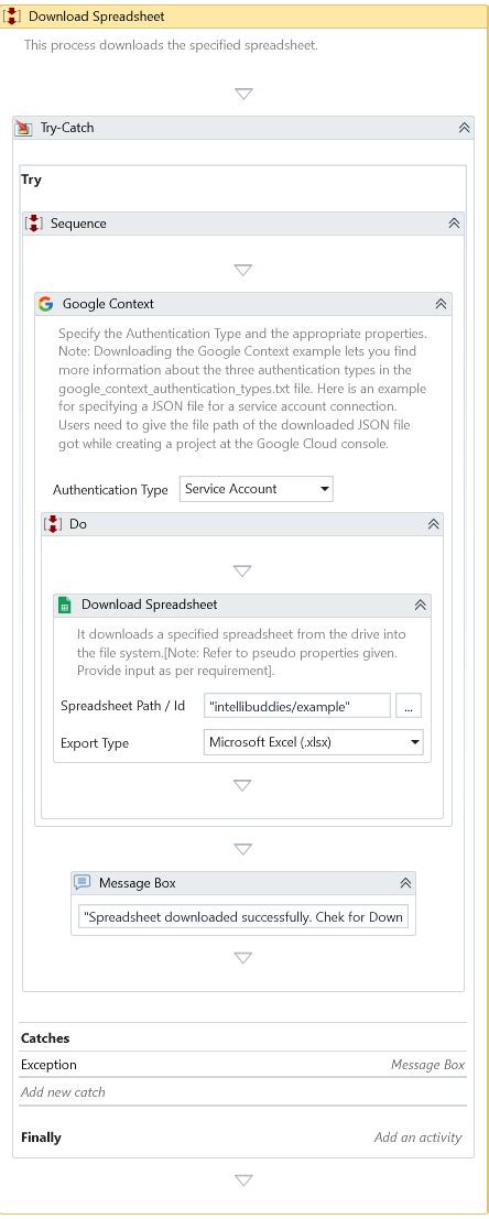 Download Spreadsheet Intellibuddies® Documentation Portal