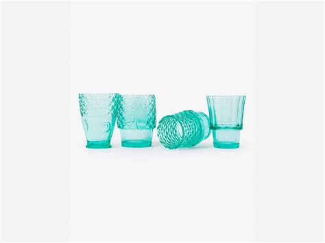 Koifish Stackable Glasses In Mint Nathan And Co