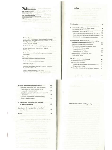 Kennedy Abuso Sexual Y Vestimenta Sexy 2016 Pdf Pdf