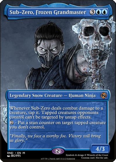 Mtgnexus Sub Zero Frozen Grandmaster