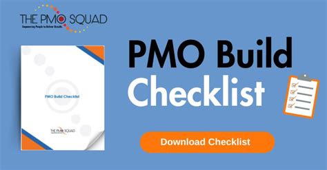 Download Your Free Pmo Build Checklist Pmo Squad Staffing