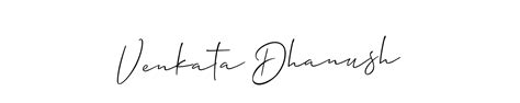 83 venkata dhanush name signature style ideas latest e sign