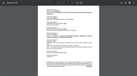 Solved Homework 1 Pdf 1 3 75 Homework 1 Cs 351 001