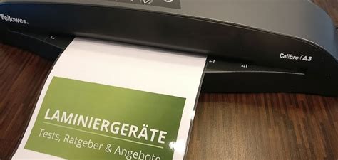 Fellowes Calibre A3 Laminiergerät +++ im ausführlichen Test