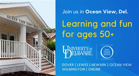 Join Us For Fun Classes In Ocean View Osher Lifelong Learning Institute