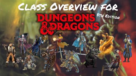What Class To Play In Dnd 5e Youtube