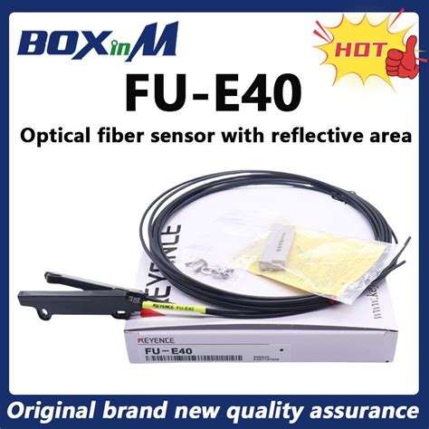 New Original Keyence Fu E40 High Precision Wide Area Reflective Transmission Type Fiber Optic