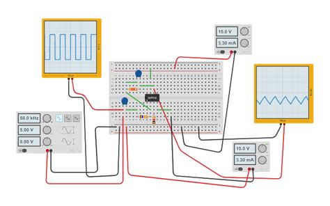 Circuit Design Diffrentiator Exp10 Tinkercad