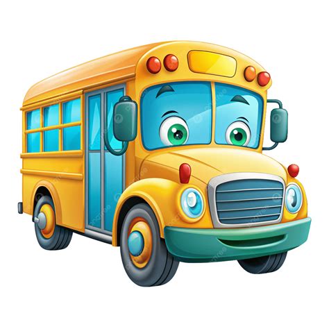 Schoolbus Cartoon Clipart School Bus Clipart Stock Illustrations