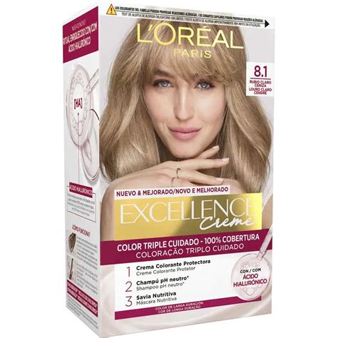 Loréal Paris Excellence Creme Tinte Permanente Tono 81 Rubio Claro