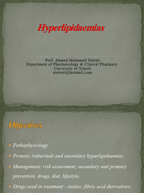 Hyper Lipid A Emi As Pdf Cholesterol Statin