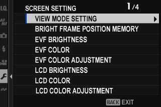 SCREEN SETTING