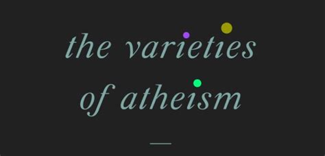 Varieties Of Atheism 2 Vridar
