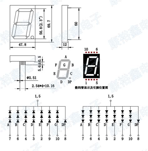 7 Segment 23 นิ้ว 1digit Red ไฟ 7 Segment 23 นิ้ว 1 หลัก สีแดงแบบไฟลบร่วม 23101a Arduinoall