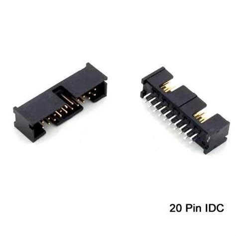 20 Pin Idc Male Header Connector Pc Mount At ₹ 16 Piece Pin Header