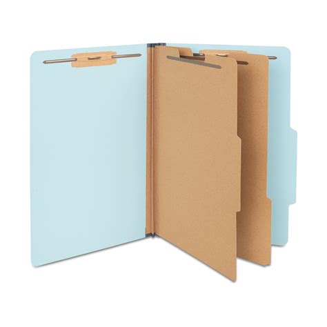 Staples Pressboard Classification Folder 2 Dividers 25 Expansion