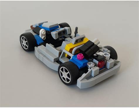 Lego Moc 76917 Go Cart By Kirvet Rebrickable Build With Lego