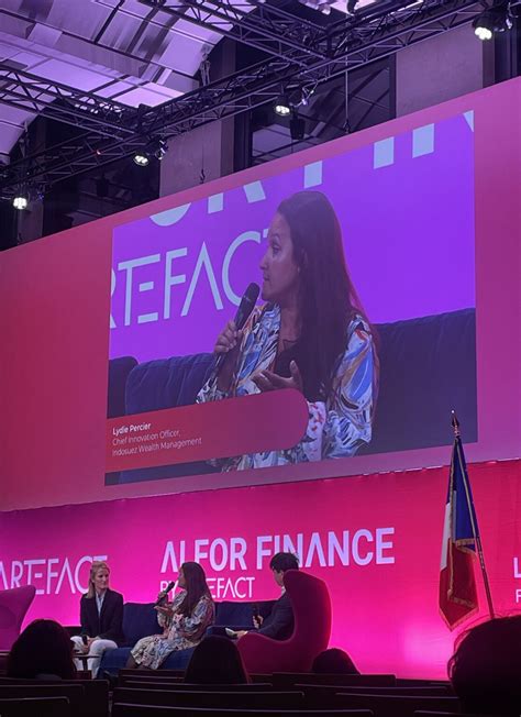 Jai Eu Le Plaisir De Participer à Ai For Finance By Artefact Au Palais Brongniart Ce Mardi