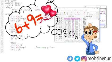 Sum Of 2 Number Greater Than 10 Assembly Language Bangla Tutorial Youtube