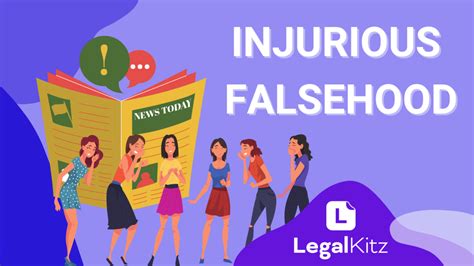 A Quick Guide To Injurious Falsehood Legal Kitz