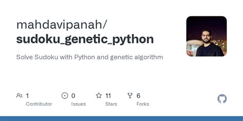 GitHub Mahdavipanah Sudoku Genetic Python Solve Sudoku With Python And Genetic Algorithm