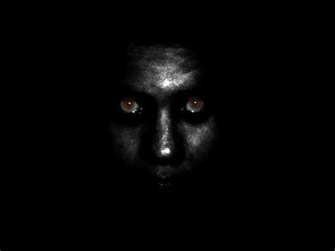 Really Scary Faces In The Dark