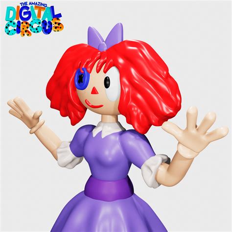 Ragatha The Amazing Digital Circus 3d Model Stl 3d Models