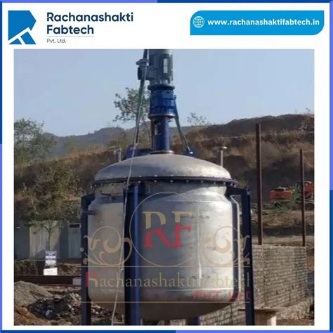 Three Phase Mild Steel Ss Cladding Mixing Vessel At ₹ 85000 In Ahmedabad