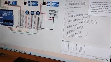 Control de ServoMotor por medio de potenciómetro. - YouTube