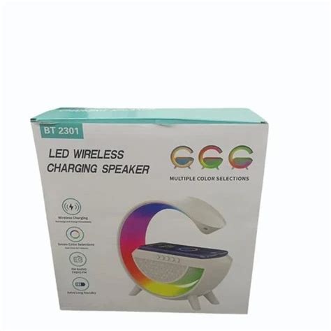 Multicolor Led Wireless Charging Speaker 12 Hrs At Rs 430piece In New