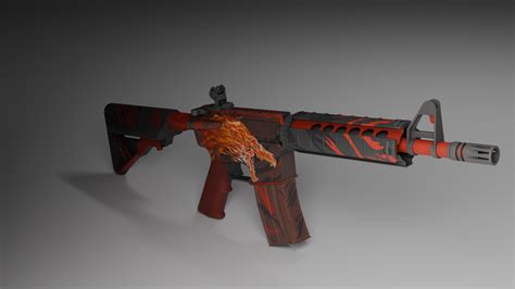 3d File Csgocs2 M4a4 Howl Model 🎲 ・3d Printable Model To Download・cults