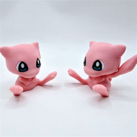 3d Printable Chibi Mew By Fillifuu