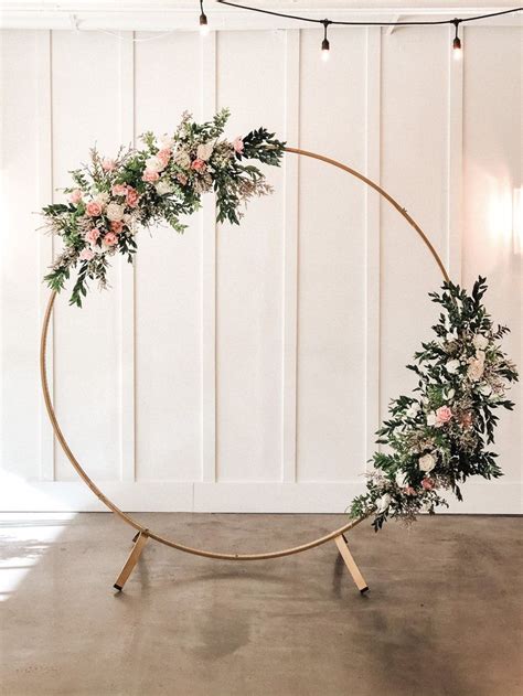 How To Make Circle Backdrop Stand At Isaac Perdriau Blog