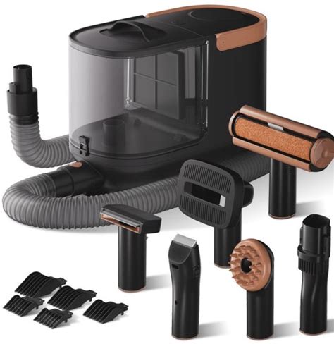 Fudajo Pet Grooming Set Zwart 6 In 1 Multifunctionele Tondeuse
