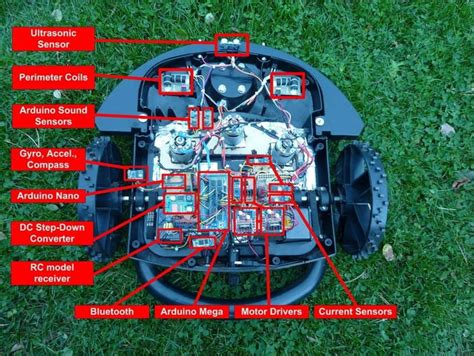 ArduMower Open Source Arduino Based Robot Lawn Mower Video