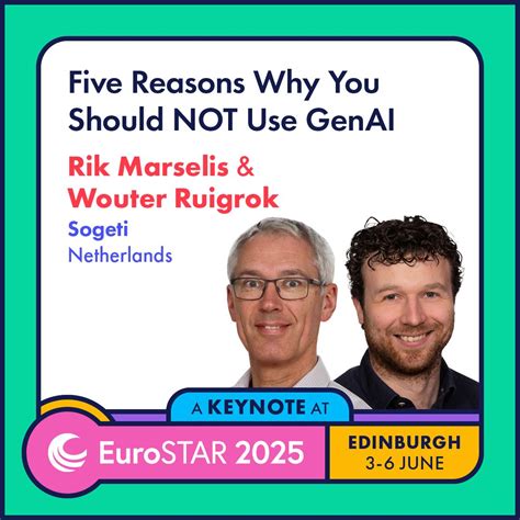 Welcoming Our Second Keynote Speakers To The Eurostar Stage Rik