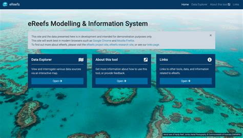Data Visualisation EReefs Research