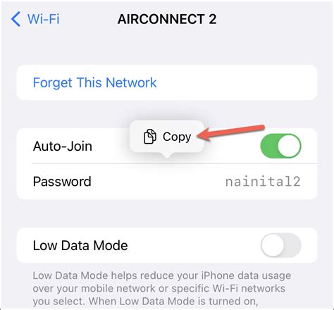 How to Share WiFi Password on iPhone