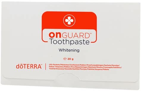 On Guard™ Whitening Toothpaste Samples Oli ōils