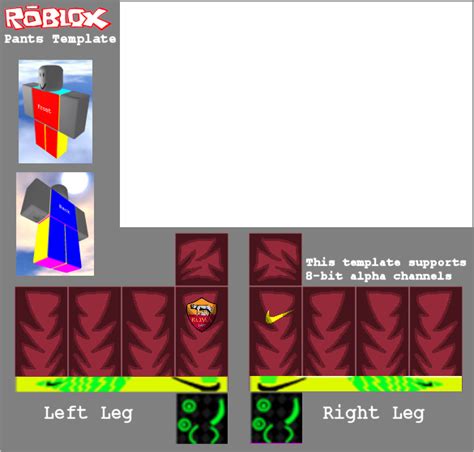 Pants Template Roblox Images Png