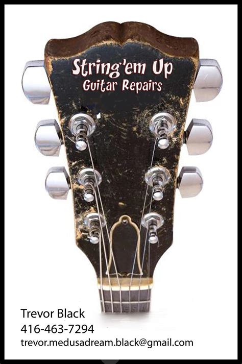 String Em Up Guitar Repairs Toronto On