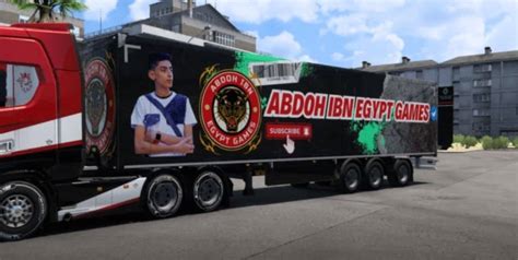 Abdo Ibn Egypt Games Trailer Skin V10 Ets2 Mod Download
