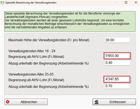 Anpassung Der Bvg Tabelle Für Das Jahr 2025