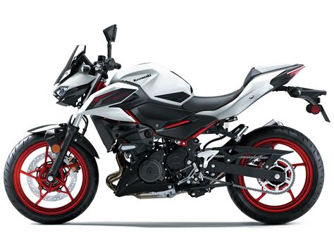 New 2026 Kawasaki Z500 Se Abs Pearl Blizzard White Ebony